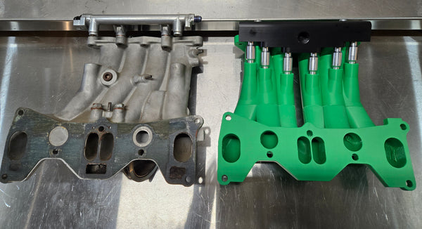 Turblown Cast Rotary FC3S Lower Intake Manifold - Turbosource