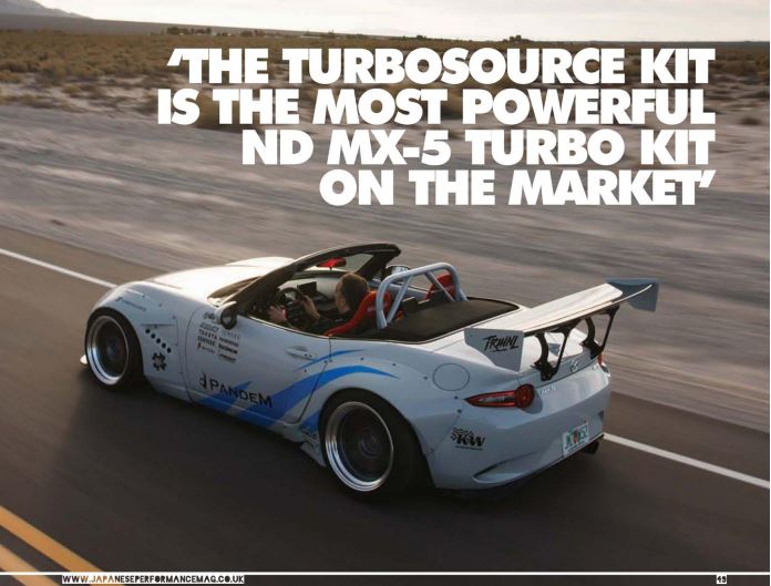 TurboSource 2.0L ND MX5 Mazda Miata Turbo Kit - Turbosource